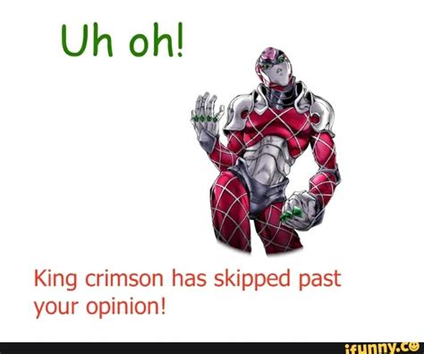 King Crimson Has Skipped Past Your Opinion Ifunny