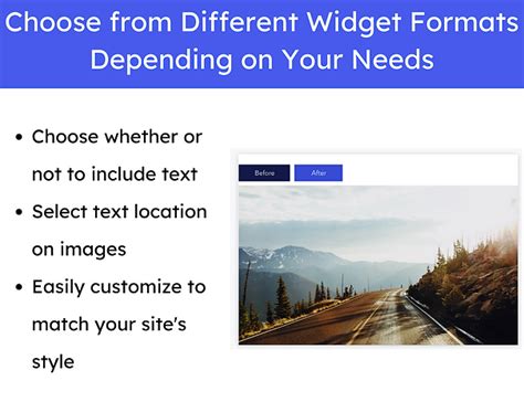 Before After Display Wix App Market Wix