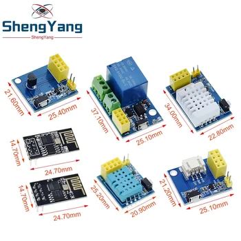 Tzt Esp V Wifi Relay Module Ds B Dht Dht Led Controller