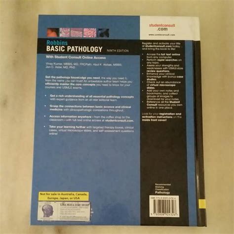 Robbins Basic Pathology Ninth Edition Hobbies And Toys Books