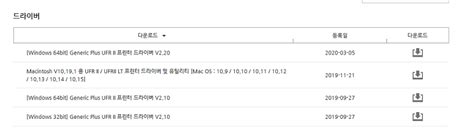 캐논 프린터 드라이버 다운로드 후 설치 방법 복합기 홈페이지 및 재설치 업데이트 팁 정보은행