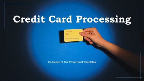 Credit Card Processing Powerpoint Ppt Template Bundles Ppt Presentation