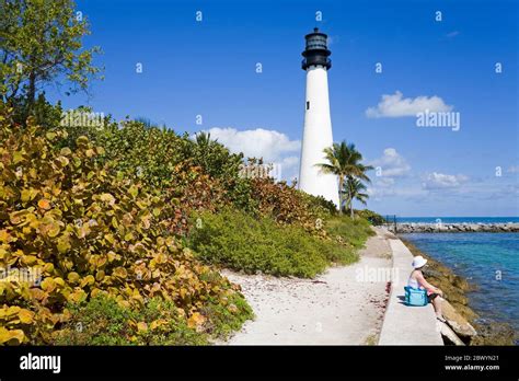 Cape Florida Lighthouse Bill Baggs State Park Key Biscayne Miami