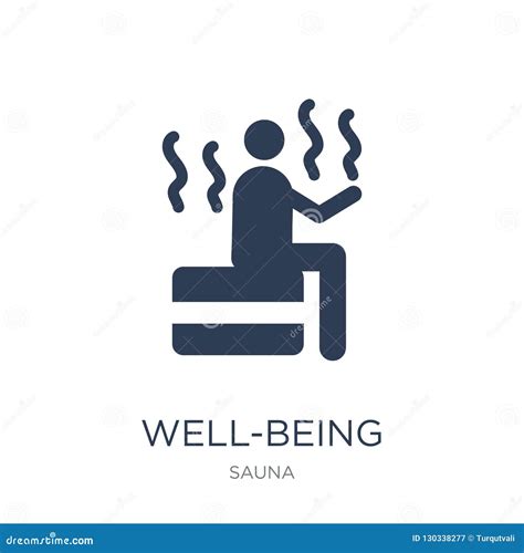 Well Being Icon Trendy Flat Vector Well Being Icon On White Background