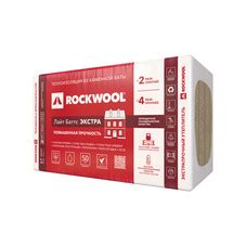 Утеплитель Rockwool Лайт Баттс Экстра 50х600х1000 мм 4,8 кв.м — купить ...