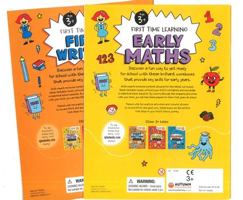 First Time Learning 4 Book Bumper Pack 3 Bookxcess