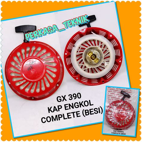 GX RECOIL STARTER BESI TARIKAN KAP ENGKOL KOMPLIT MESIN PENGGERAK GX