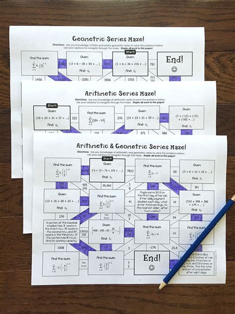 Sequence Worksheet With Answers