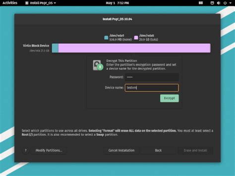 Custom Encryption In Pop Os 20 04 Ward Talks