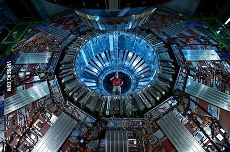 The Large Hadron Collider Human For Scale 9gag