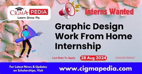 Graphic Design Work From Home Internship By Quantum It Innovation