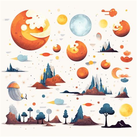 Premium Photo There Are Many Different Types Of Planets And Planets