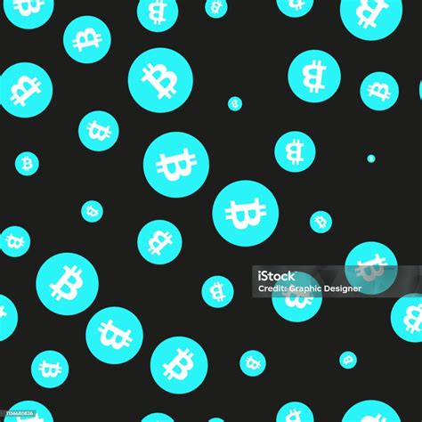 シンプルなビットコインシームレスパターンシンボル背景とテクスチャ アイコンのベクターアート素材や画像を多数ご用意 アイコン