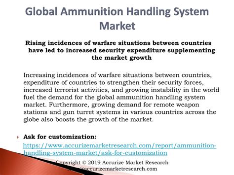 Ppt Global Ammunition Handling System Market Powerpoint Presentation Id 8450699