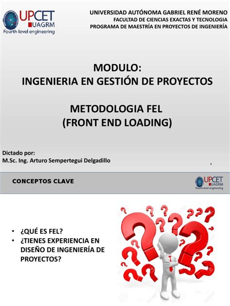02 Metodología Front End Loading Pdf