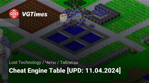 Lost Technology — Cheat Engine Table Upd 11042024 Tables Cheats