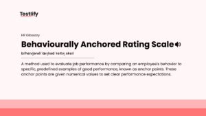What Is A Behaviourally Anchored Rating Scale