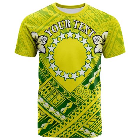 Cook Islandss Custom Personalised T Shirts Cook Islandss Flag