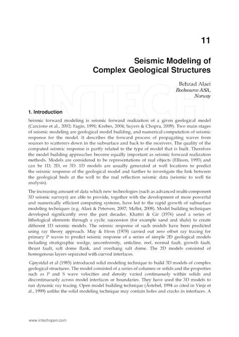 Pdf Seismic Modeling Of Complex Struc Dokumentips