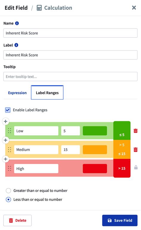 Create Calculation Field Labels Logicgate Help Center