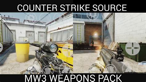 CS Source MW3 Weapons Pack Because You Told Me To Try It YouTube