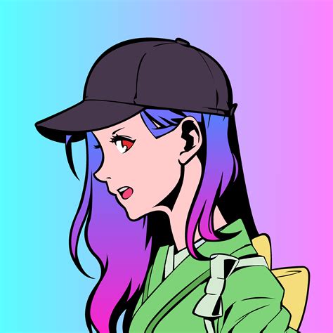 Cute Anime Girl Club Collection Opensea