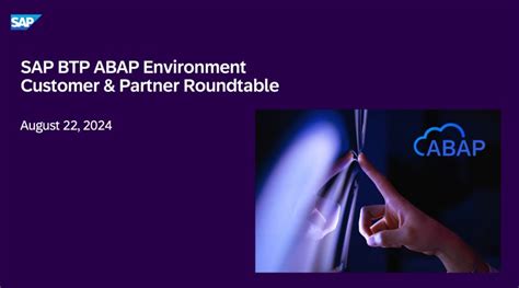 Iwona Hahn On Linkedin Abap Abapcloud Sapbtp Engagement Roundtable Customer Partner