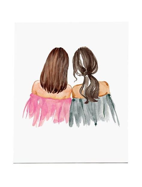 Best Friends Personalized Birthday Gifts Etsy Dibujos del día de