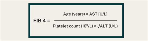 Fib 4 Calculator Liver Foundation