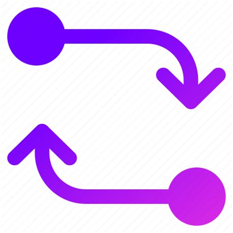 Node Arrow Direction Directional Arrows Icon Download On Iconfinder