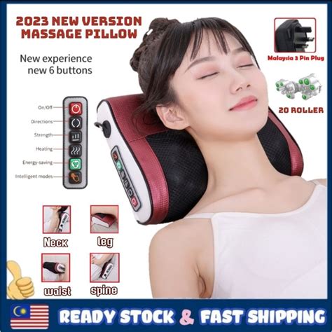 Massage Pillow Massage Cushion Neck Massager Shoulder Back Waist Body