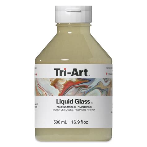 Tri Art Liquid Glass Acrylic Pouring Medium 500 Ml Michaels