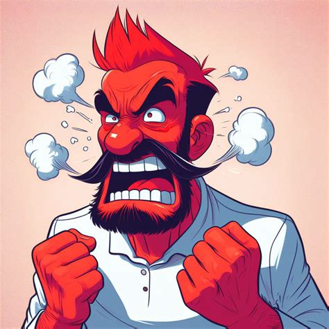 Captain Haddock In Angry Mood Learning And Creativity Silhouette