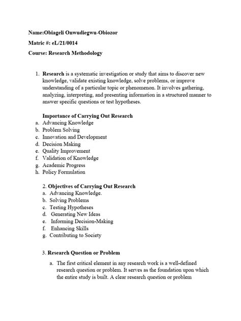 Research Methodology Pdf Methodology Survey Methodology