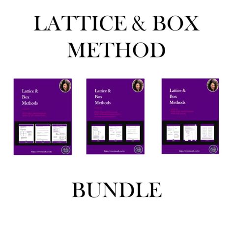 Bundle Lattice And Box Methods By Sweet Math Rocks Tpt