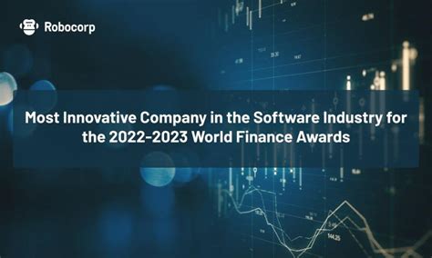 Robocorp On Linkedin Robocorp Awarded World Finance Innovation Award