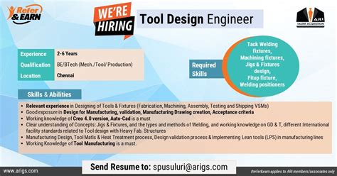 Ari On Linkedin Wearehiring Chennai Designengineerjobs Engineeringjobs