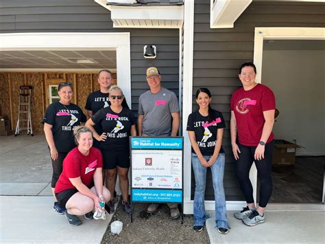 Our Ortho Leadership Team Had A Warm But Great Day Volunteering At A Habitat For Humanity Build