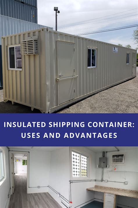 Insulated Shipping Container Climate Controlled Storage Solutions