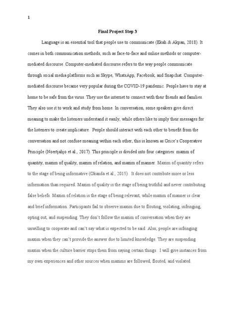 eesl 5200 final project part 3 05 pdf human communication