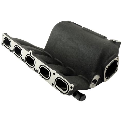 Vw 2 5l 5 Cylinder 20v 07k Cast Aluminum Intake Manifold With Fuel R Carrot Top Tuning