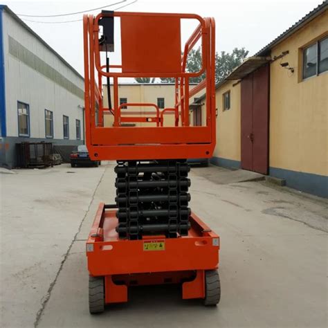 Self Propelled Battery Powered Electric Lift Hydraulic Aerial Work