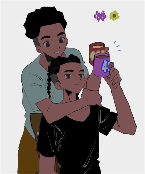 Miles Morales And Miles G Morales Marvel And More Drawn By Tami Tome Mo Danbooru