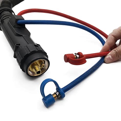 Mig Water Cooled Welding Torch 501D Mig Torch Euro Adaptor China Mig