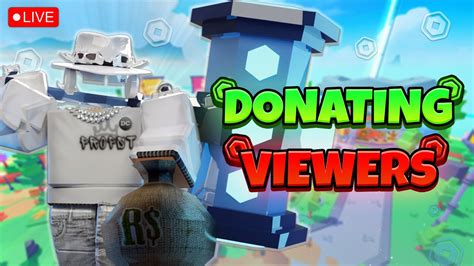🔴donating Viewers 100💸 1k Robux Every 15 Minutes⌛ Youtube