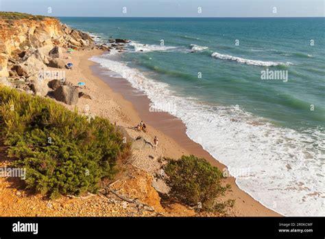 Cala Tio Juan Medina Bay Beach Calas De Roche Near Conil Costa De