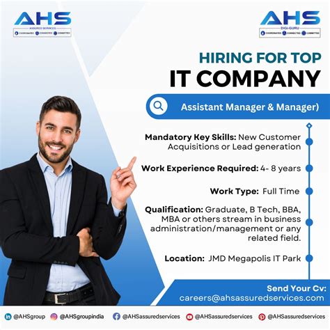 Ahs Group On Linkedin Hiring Joinourjourney Opentowork Hiring Freshers Jobs Apply