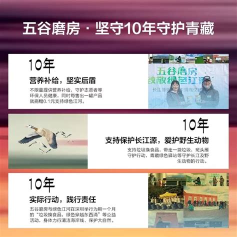 五谷磨房坚守 10 年守护青藏 SocialBeta