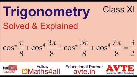 Tính Giá Trị Biểu Thức P Cos² π 8 Cos² 3π 8 Cos² 5π 8 Cos² 7π 8