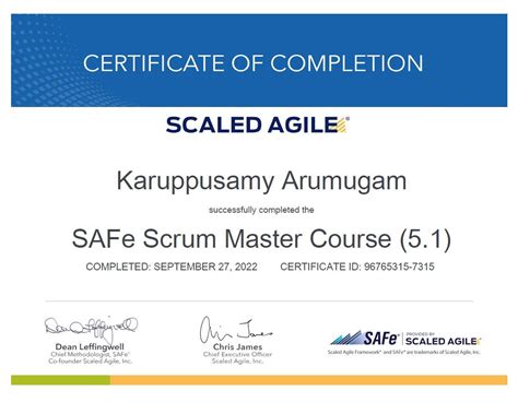 Karuppusamy Arumugam On Linkedin Scrummaster